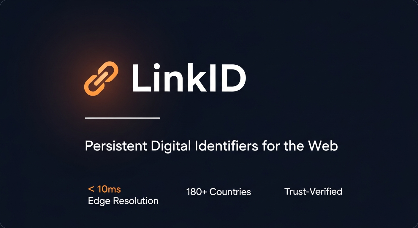 LinkID v5.4.0 — Persistent Identifier Ecosystem